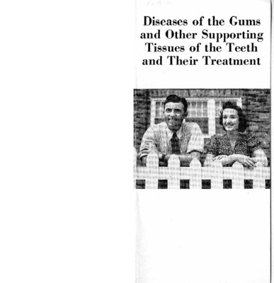 "Diseases of the Gums and Other Supporting Tissues of the Teeth and The ...