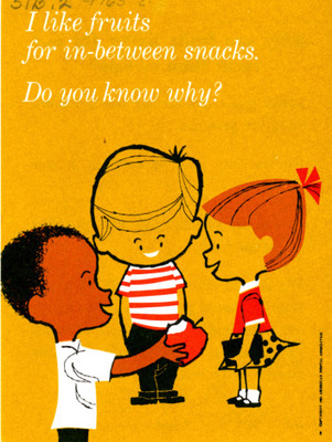 "I like fruits for in-between snacks. Do you know why? (1965)" by ...